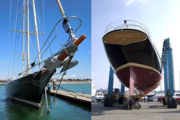 Superyacht Hetairos refitted by Southampton Yacht Services